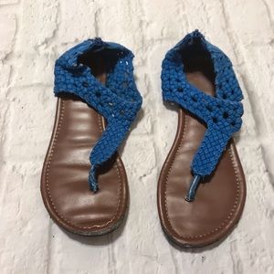 Candie's | Shoes | Candies Blue Sandals | Poshmark